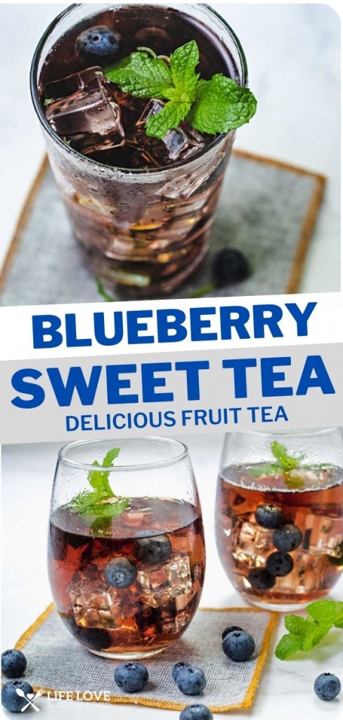 Refreshing Blueberry Iced Tea | Life, Love, and Good Food