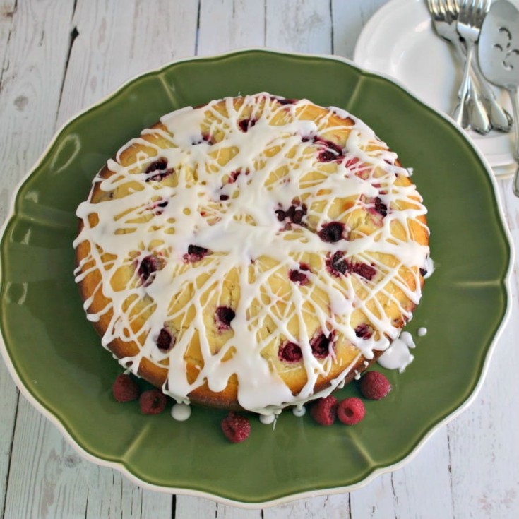 Raspberry Ricotta Cake - Life, Love, and Good Food