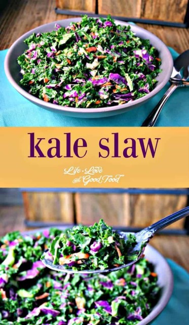 Kale Slaw - Life, Love, and Good Food