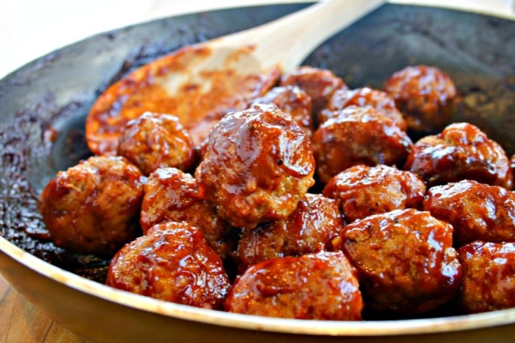 Skinny BBQ Turkey Meatballs & Mash - Life, Love, and Good Food