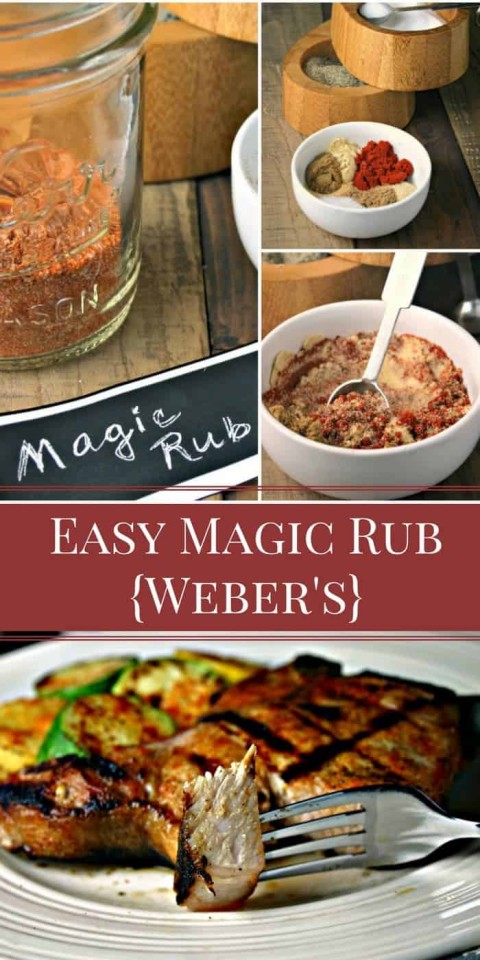EASY Magic Rub for Grilled Chops & Veggies - Life, Love, and Good Food