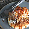 Redneck Tacos {pulled pork + hoecakes} - Life, Love, and Good Food