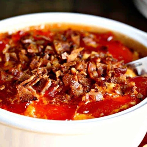 Hot Pepper Jelly Cheese Dip with Bacon - Life, Love, and Good Food
