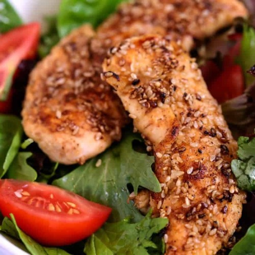 Sesame Chicken Salad - Life, Love, and Good Food
