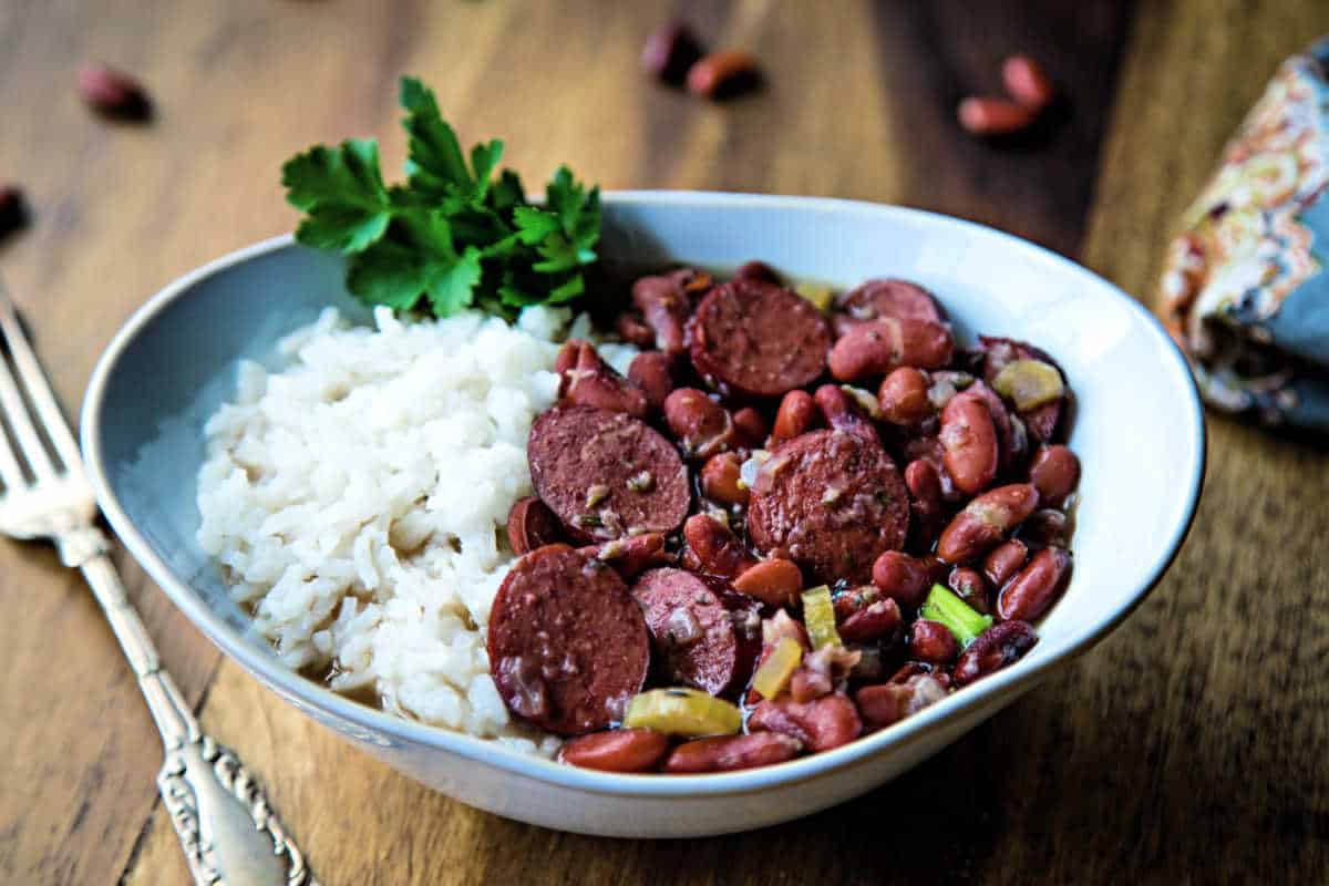Instant Pot Red Beans and Rice - Life, Love, and Good Food