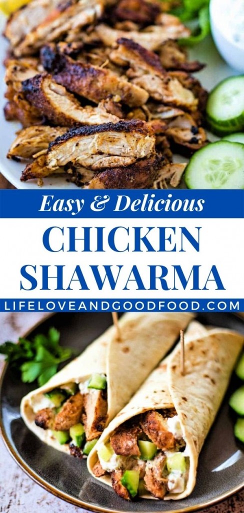 Chicken Shawarma Wrap - Life, Love, and Good Food