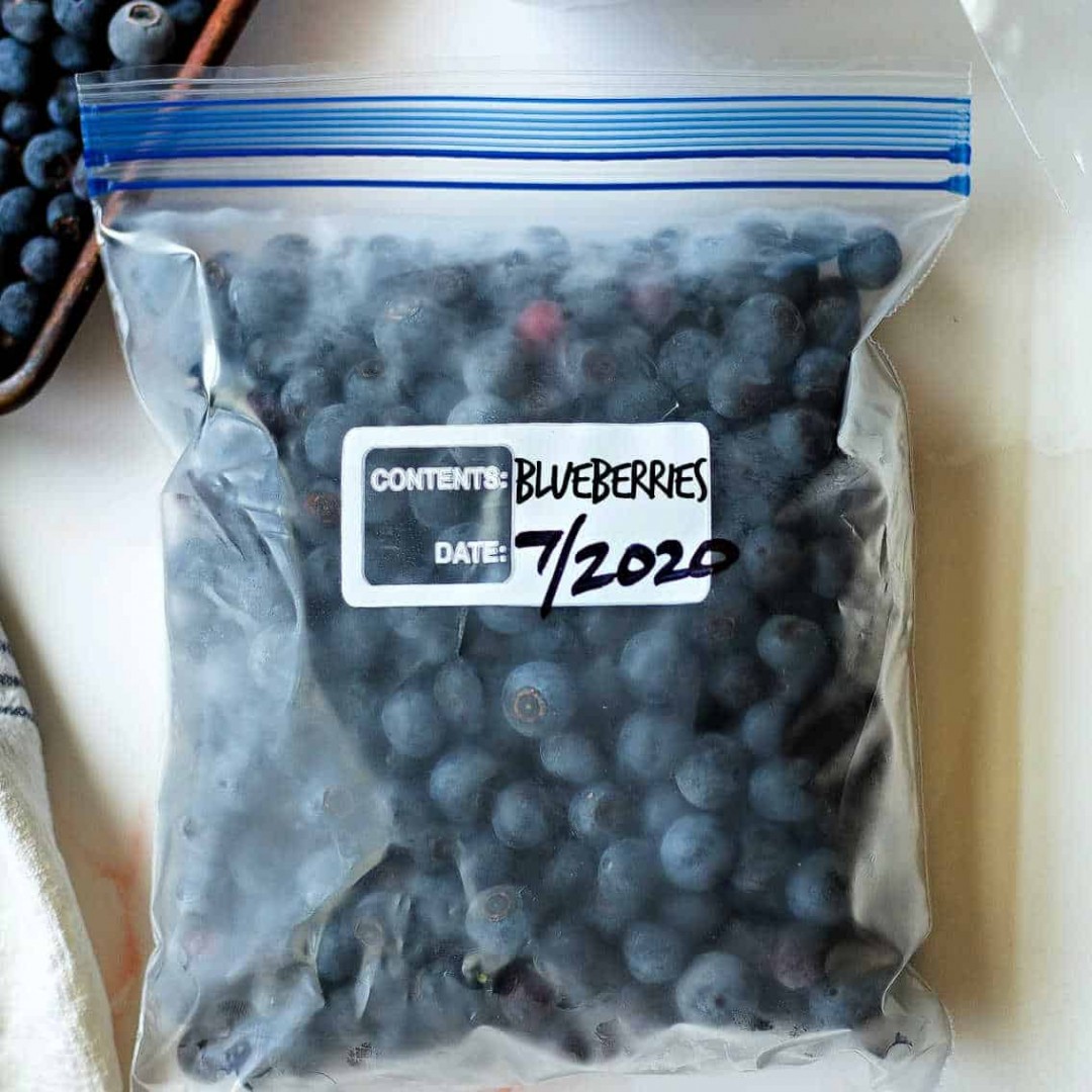 How to Freeze Blueberries - Life, Love, and Good Food
