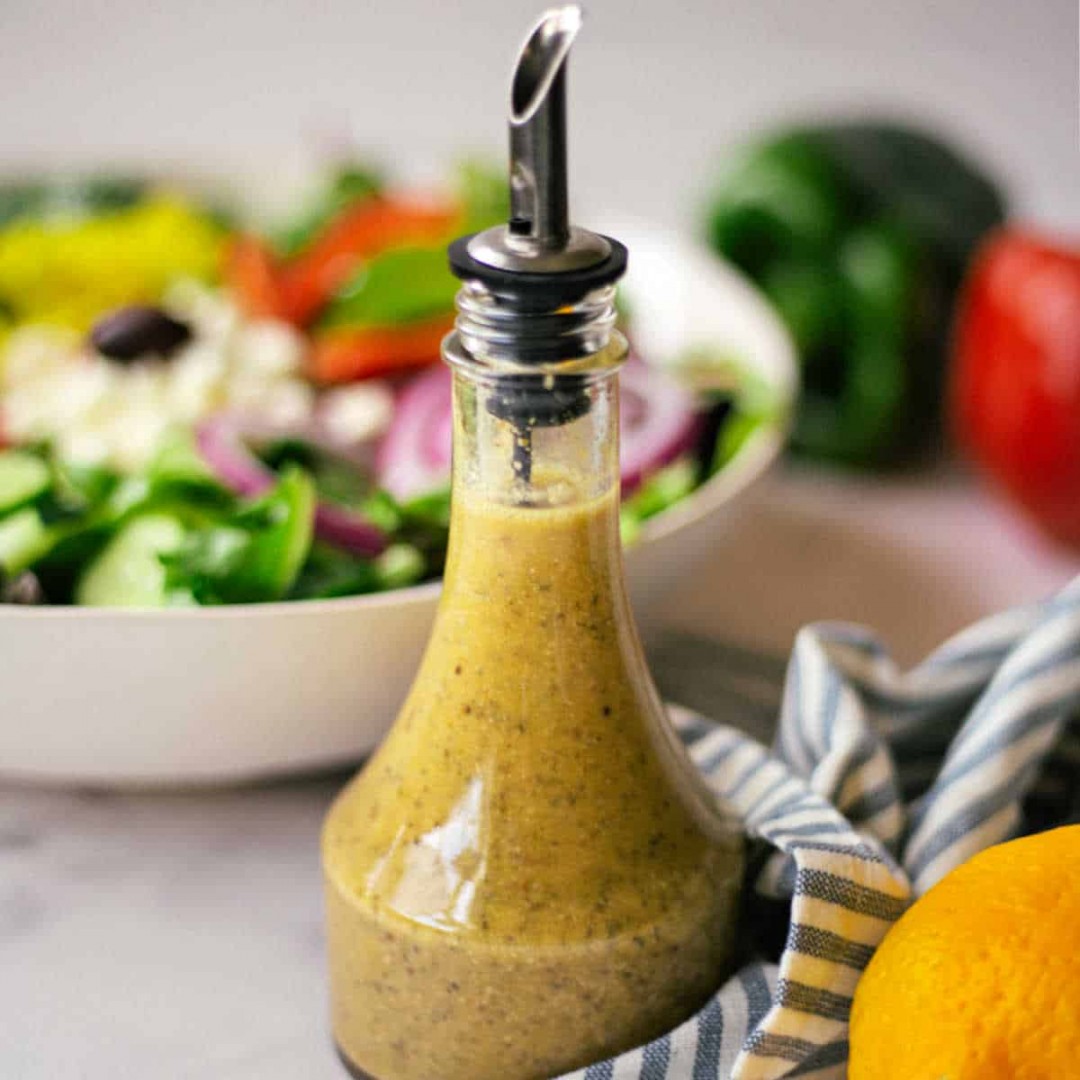 Homemade Greek Salad Dressing - Life, Love, and Good Food