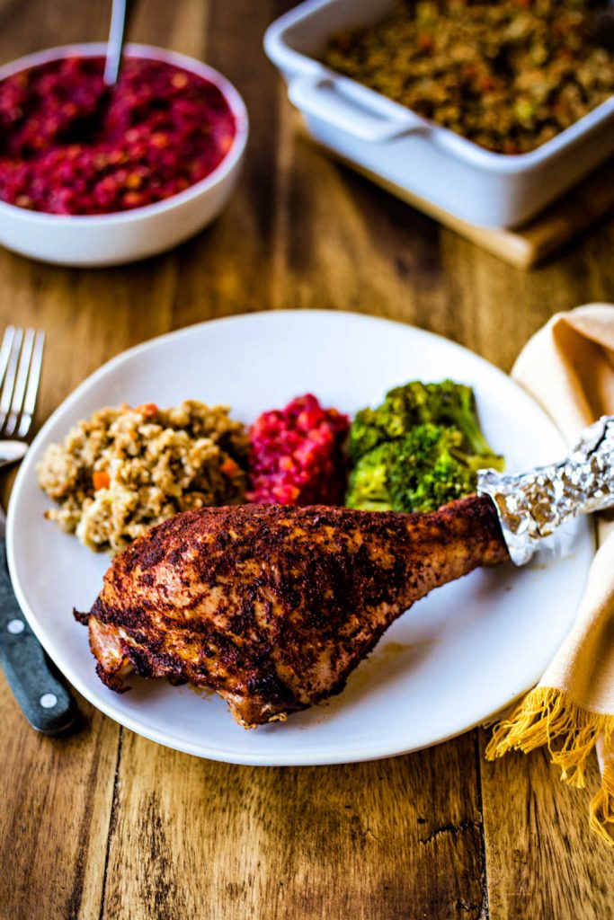 Brined and Roasted Turkey Legs - Life, Love, and Good Food