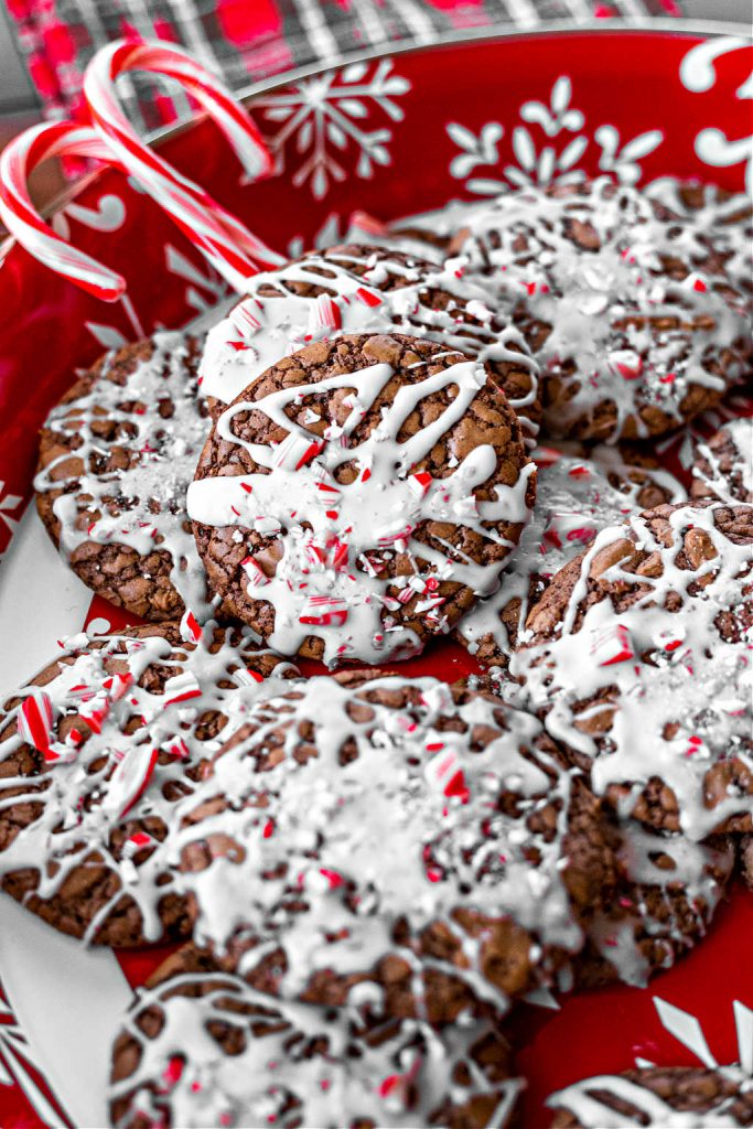 Peppermint Chocolate Drop Cookies - Life, Love, and Good Food