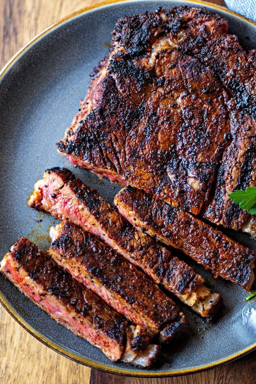 Coffee Rubbed Ribeye Steak - Life, Love, and Good Food