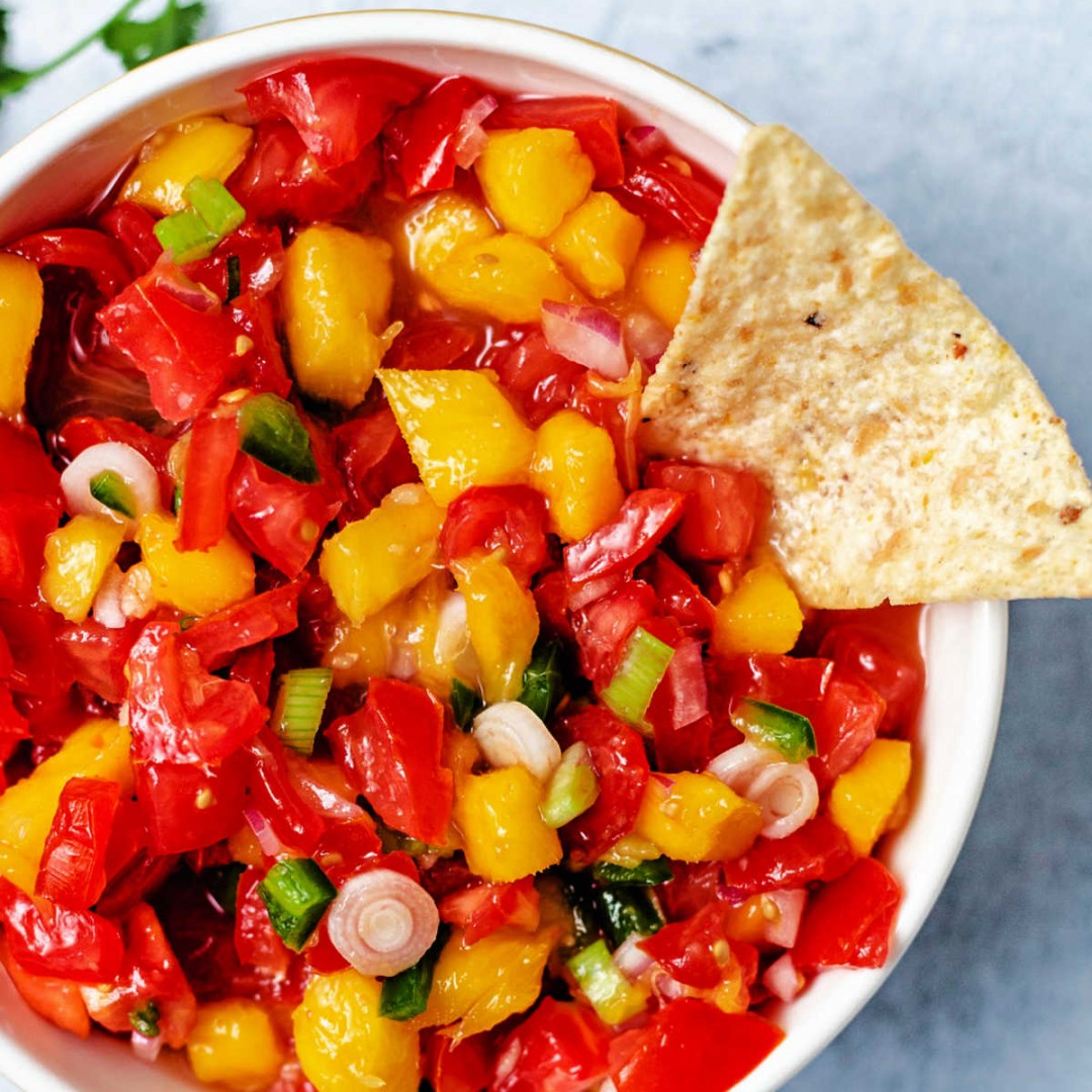 Easy Mango Pico de Gallo - Life, Love, and Good Food