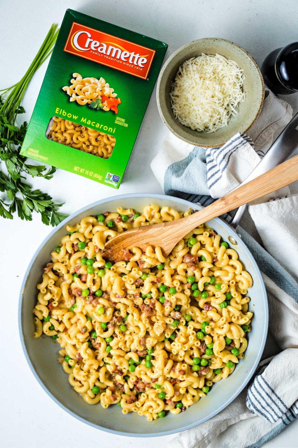 Macaroni Carbonara - Life, Love, and Good Food