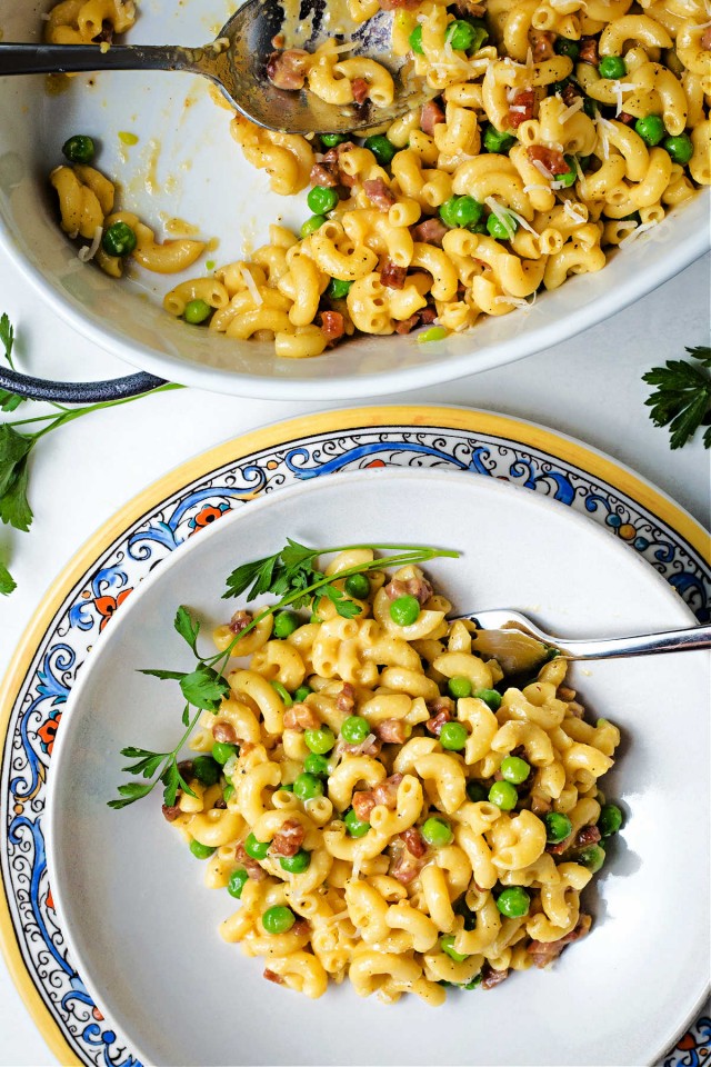 Macaroni Carbonara - Life, Love, and Good Food