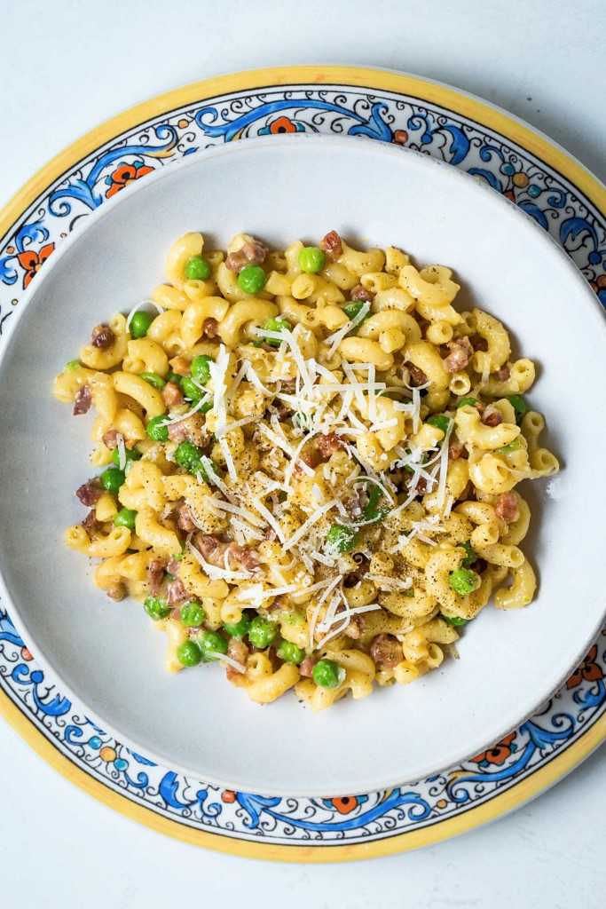 Macaroni Carbonara - Life, Love, and Good Food