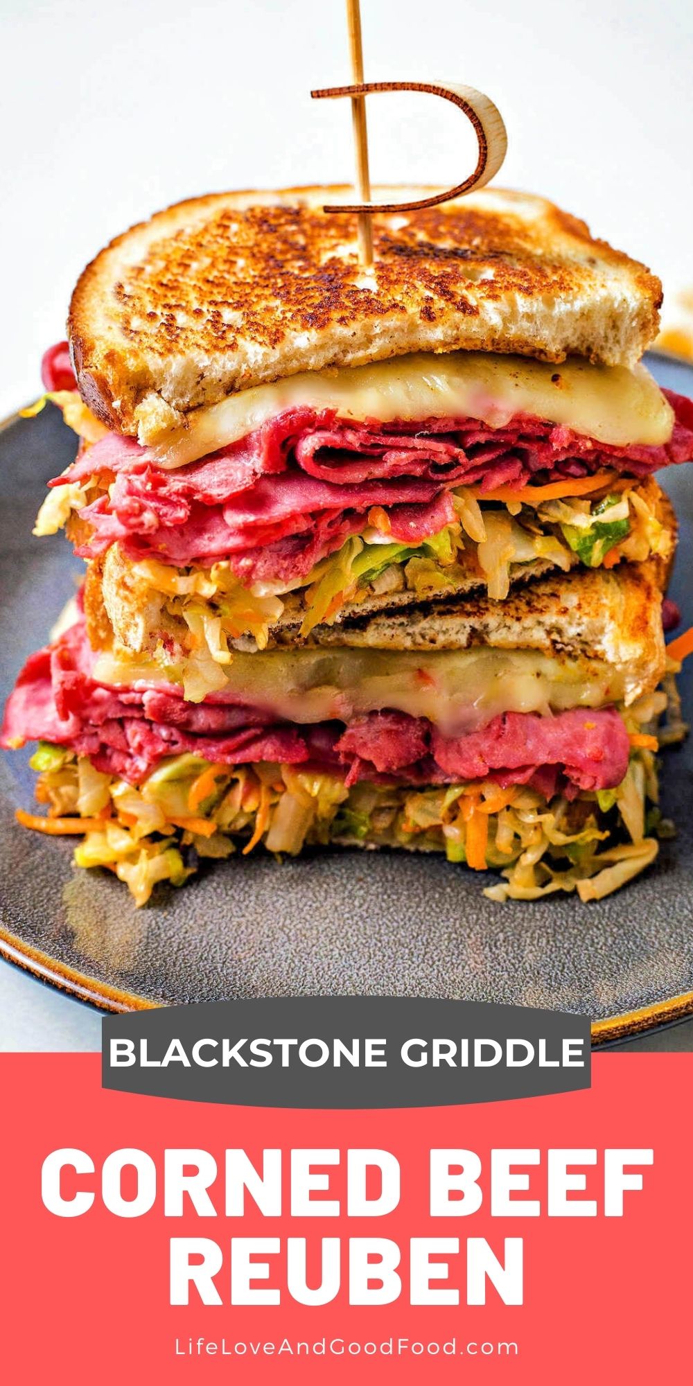 Corned Beef Reuben with Coleslaw - Life, Love, and Good Food
