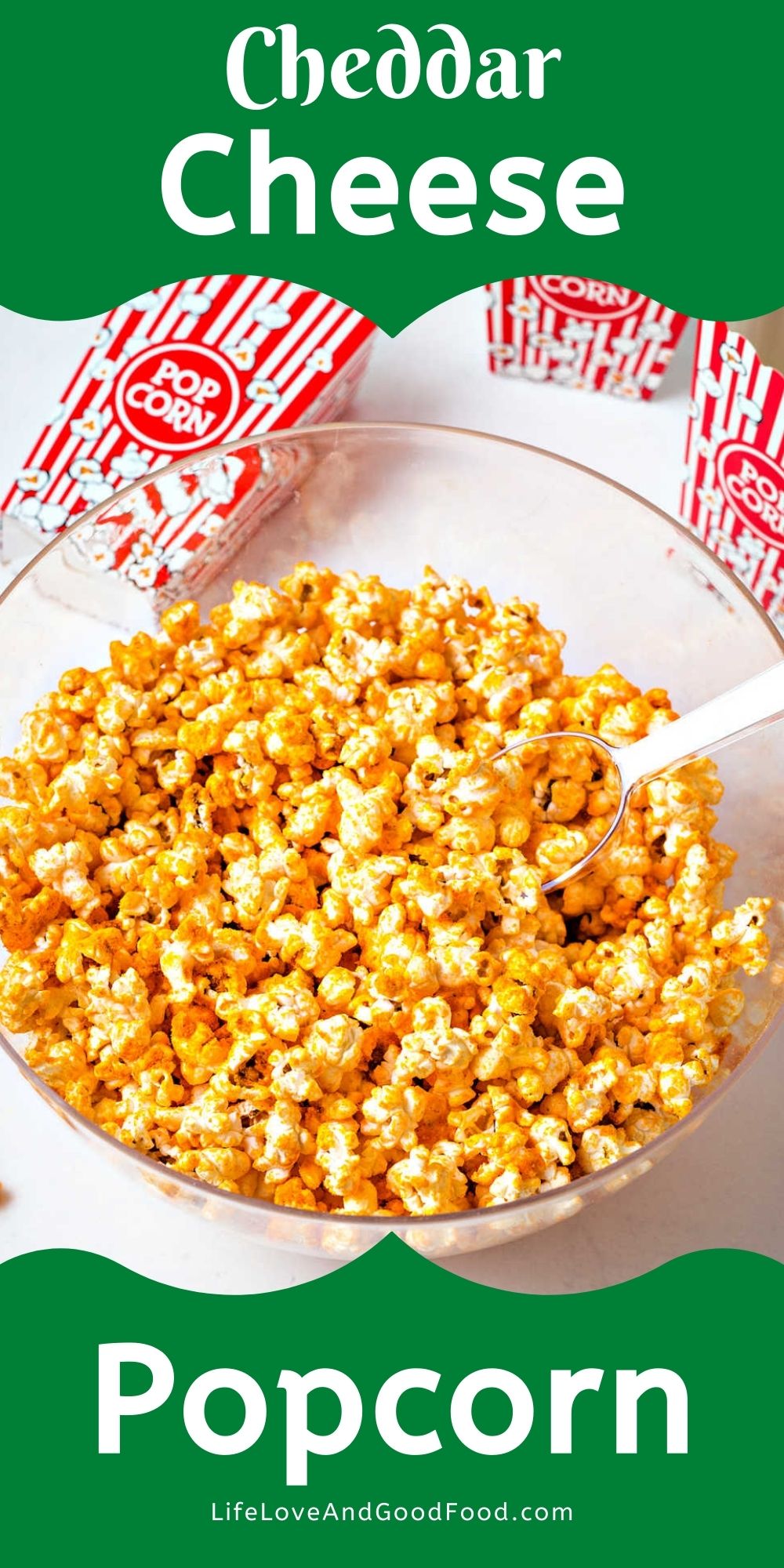 Cheddar Cheese Popcorn - Life, Love, and Good Food