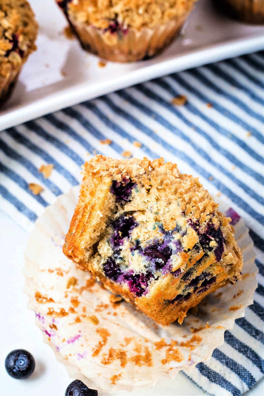Blueberry Oatmeal Muffins