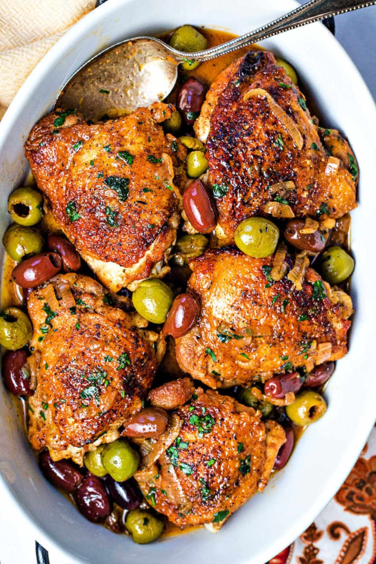 Chicken With Olives - Life, Love, and Good Food