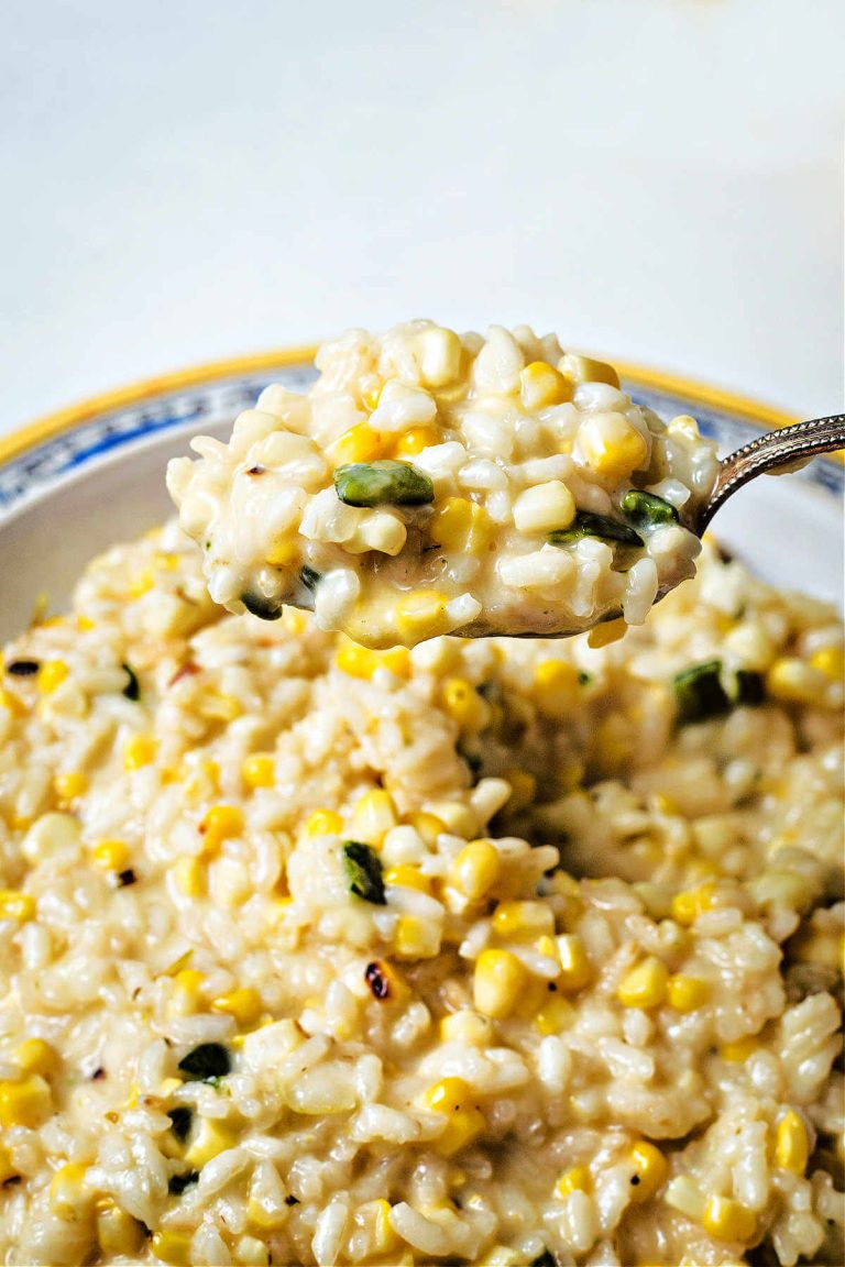 Arroz Poblano (Corn and Poblano Rice) - Life, Love, and Good Food