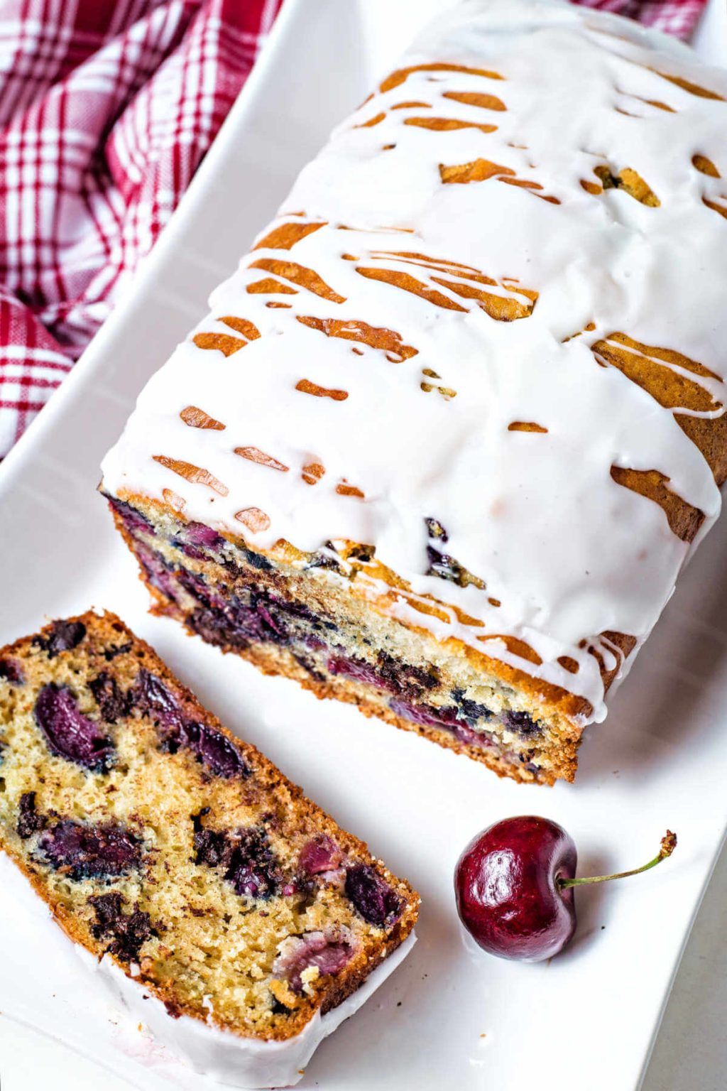 Cherry Bread with Chocolate Chunks - Life, Love, and Good Food