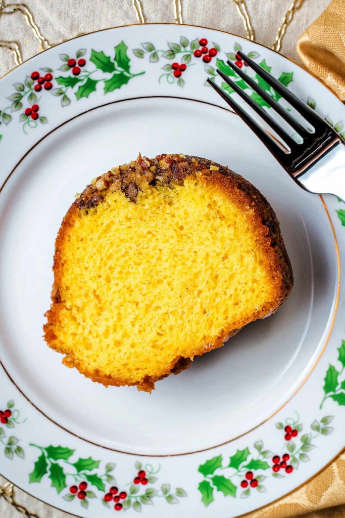 Rum Cake (Christmas Rum Cake) - Life, Love, and Good Food