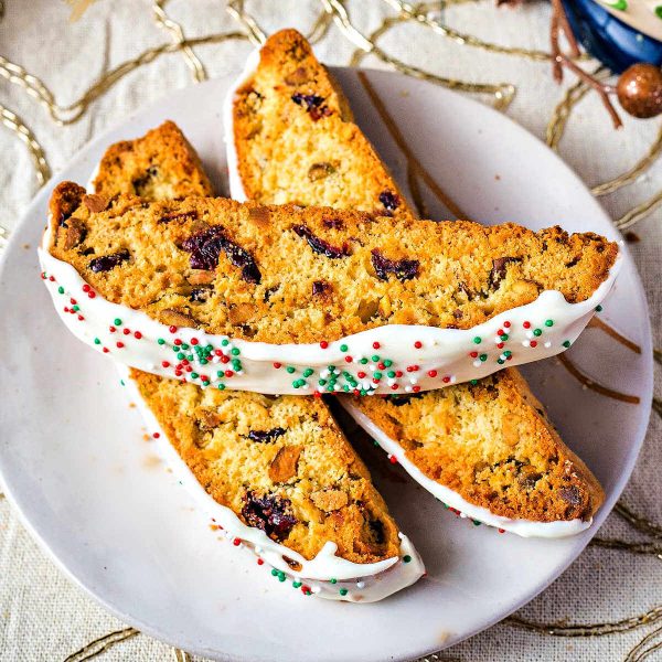 Cranberry Pistachio Biscotti Recipe - Life, Love, and Good Food