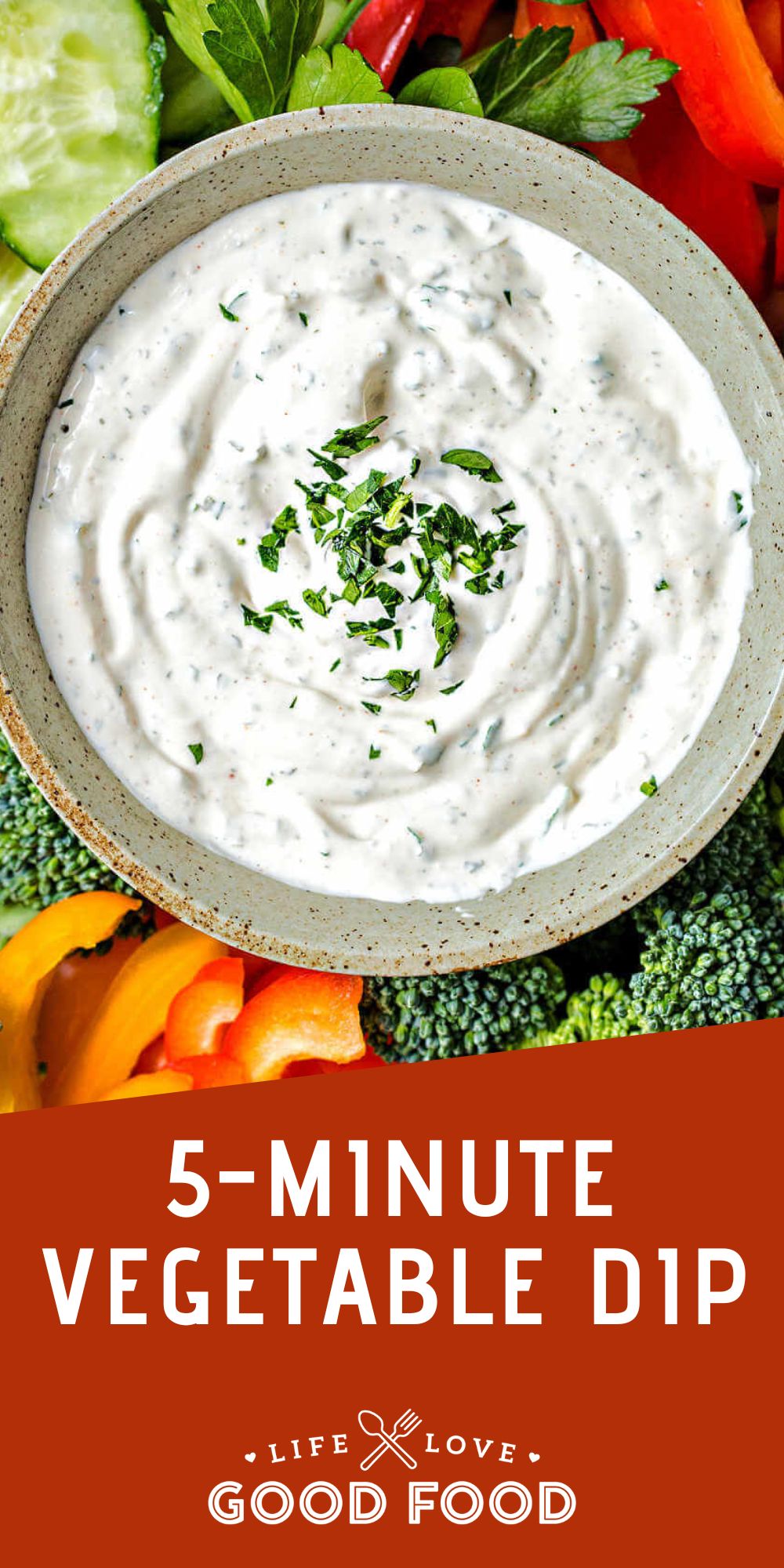 Vegetable Dip - Life, Love, and Good Food