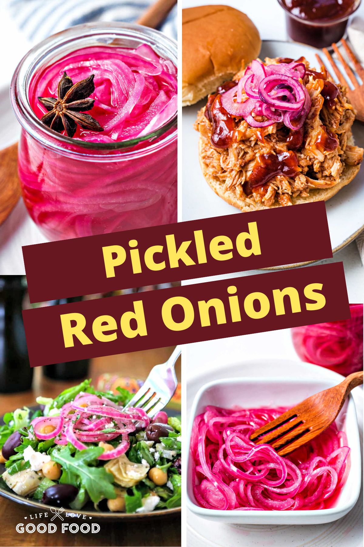 Quick Pickled Red Onions (No Canning Required) - Life, Love, and Good Food