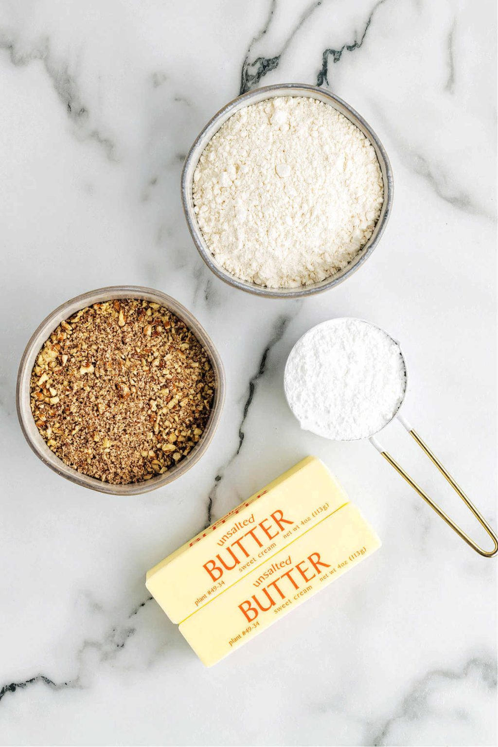 Christmas Sand Tarts (Pecan Butter Cookies) - Life, Love, and Good Food