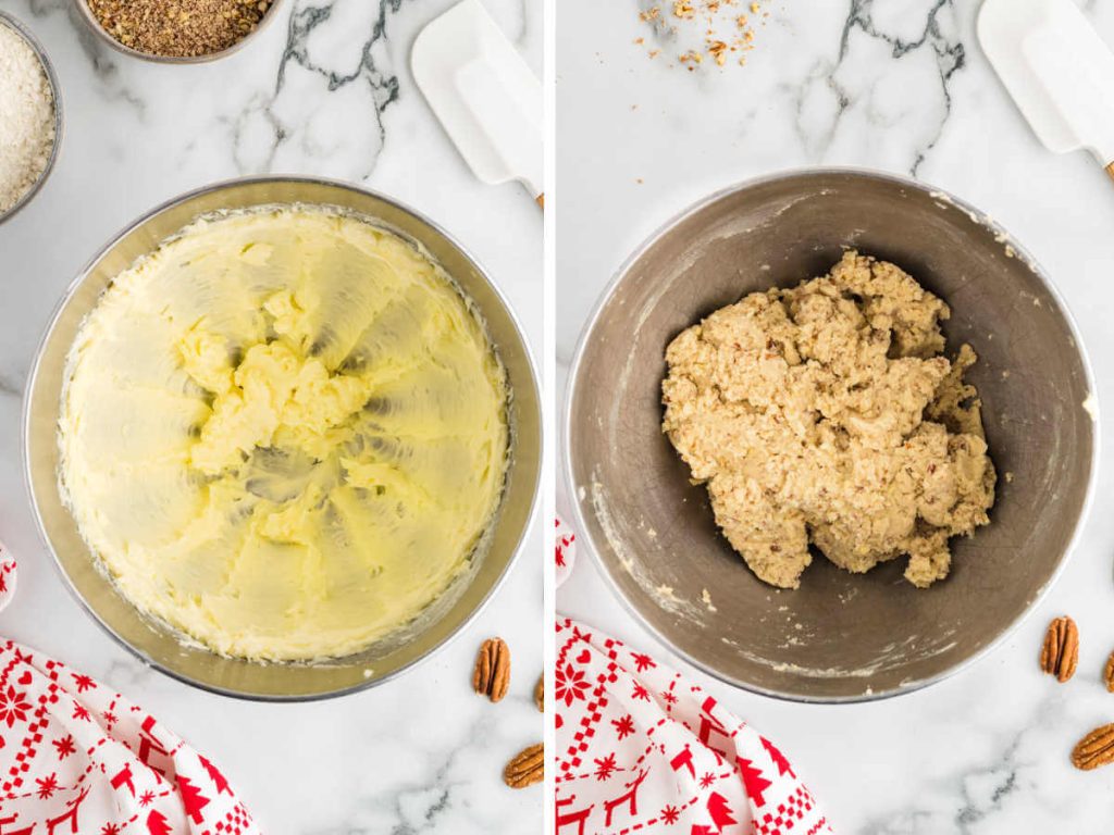 Christmas Sand Tarts (Pecan Butter Cookies) - Life, Love, and Good Food