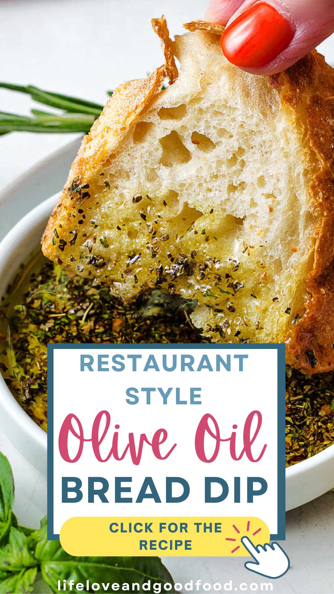 Best Italian Restaurant-Style Olive Oil Bread Dip - Life, Love, and ...