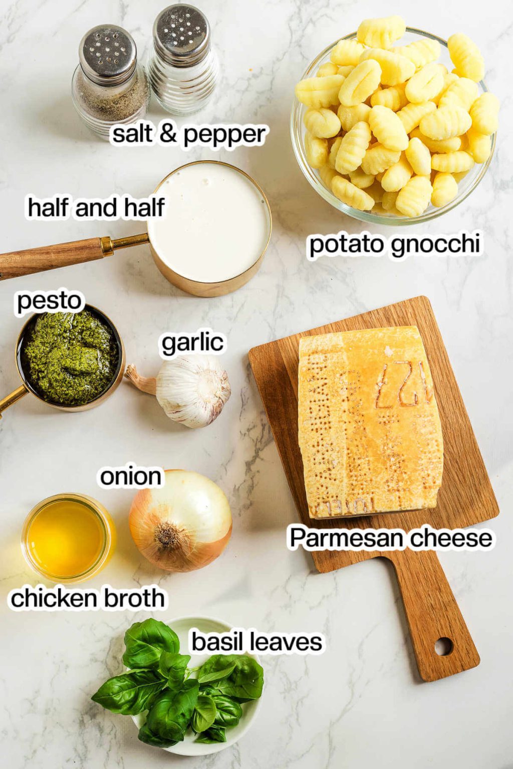 Gnocchi with Homemade Creamy Basil Pesto Sauce - Life, Love, and Good Food