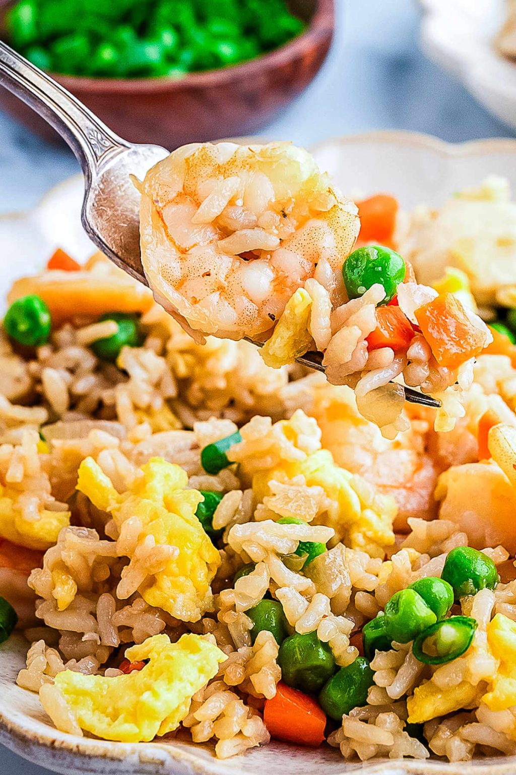 Shrimp and Chicken Fried Rice (Better Than Takeout!) - Life, Love, and ...