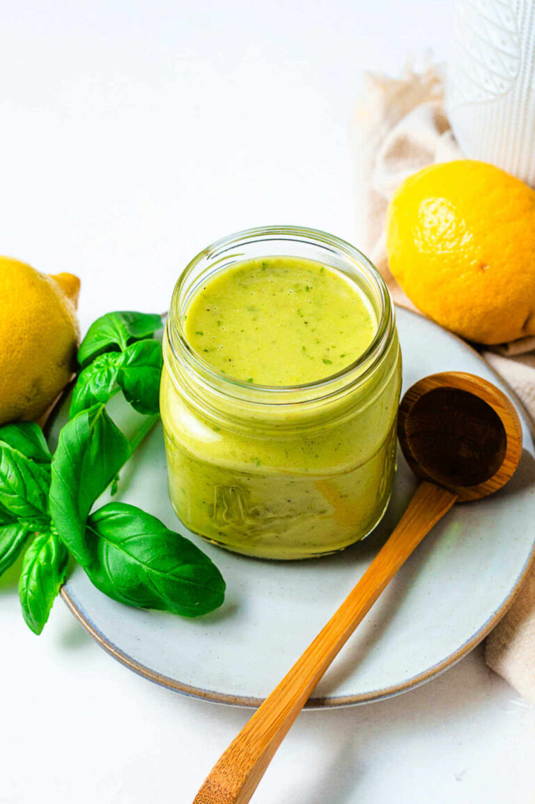 Lemon Basil Vinaigrette Recipe (Trader Joe's) - Life, Love, and Good Food