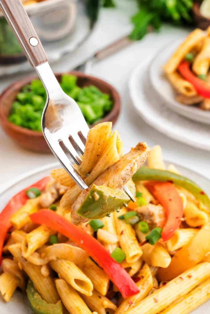 Rasta Pasta with Jerk Chicken (Rastafarian Pasta) - Life, Love, and ...