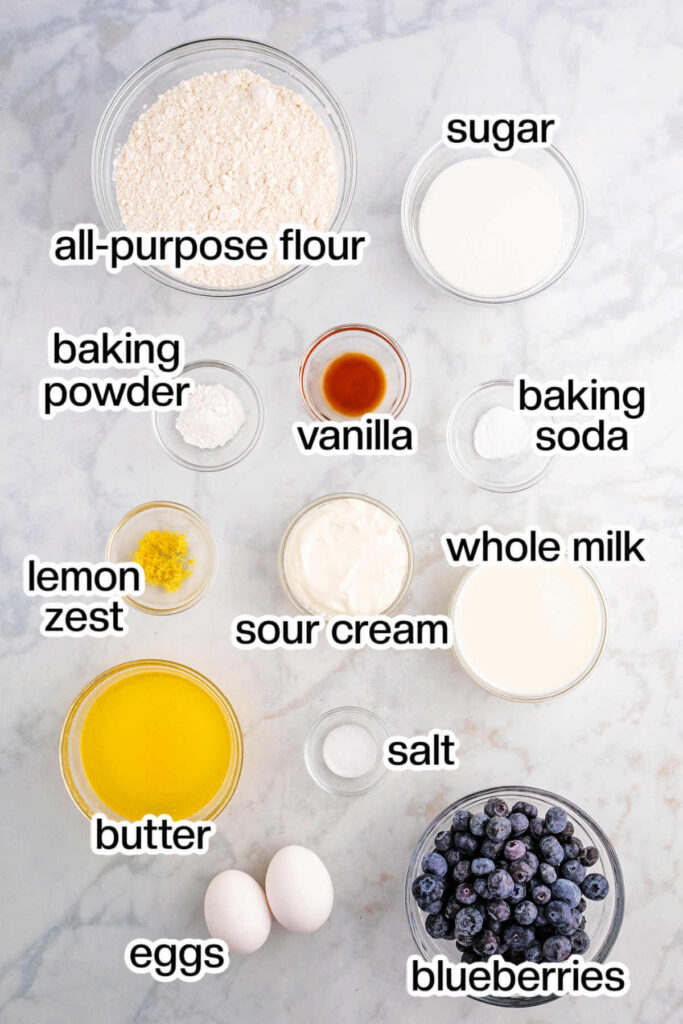 Glazed Lemon Blueberry Muffins Recipe - Life, Love, and Good Food