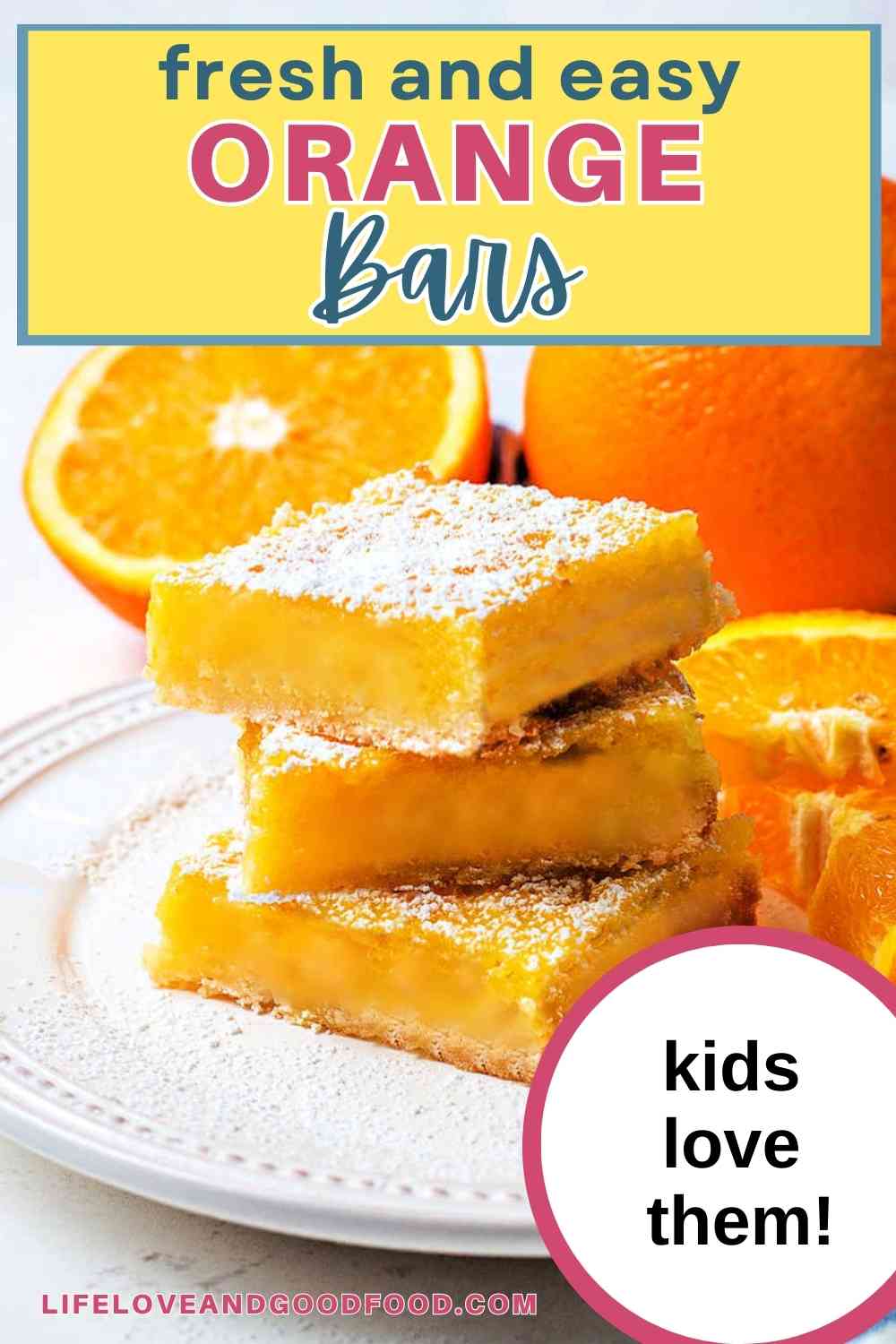 Fresh and Easy Orange Bars - Life, Love, and Good Food