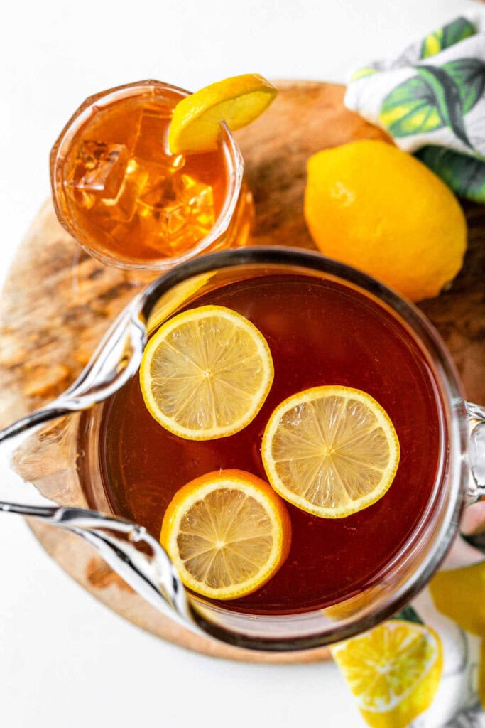 Southern Lemon Iced Tea - Life, Love, and Good Food