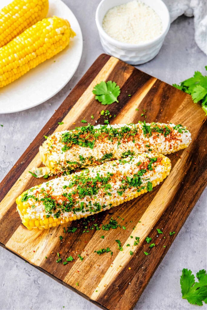 Elote Corn (Mexican Street Corn) - Life, Love, and Good Food