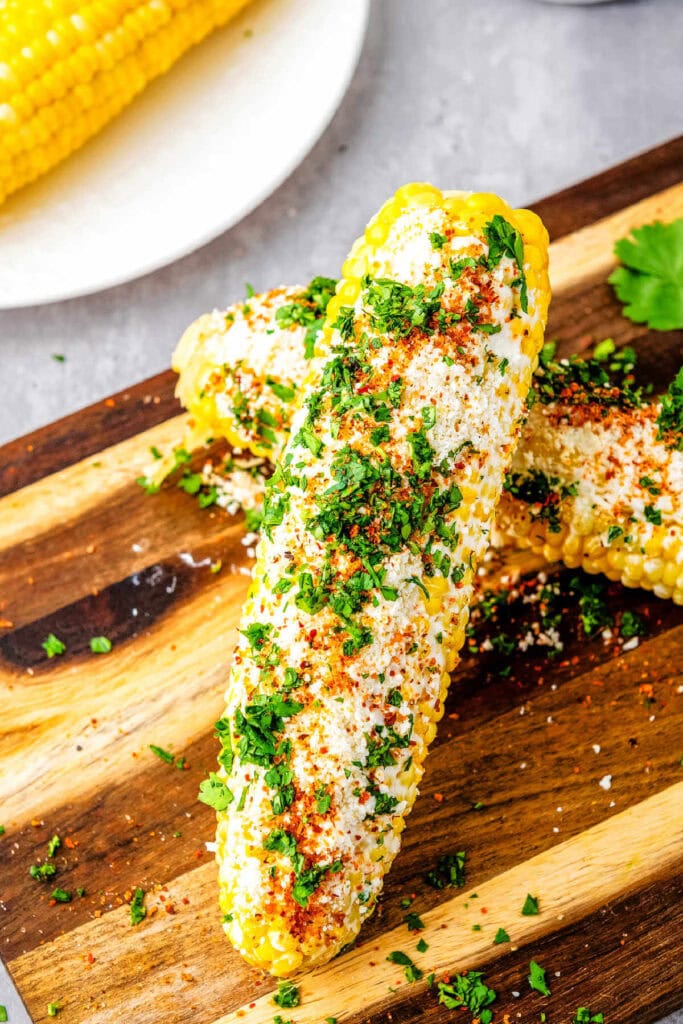 Elote Corn (Mexican Street Corn) - Life, Love, and Good Food