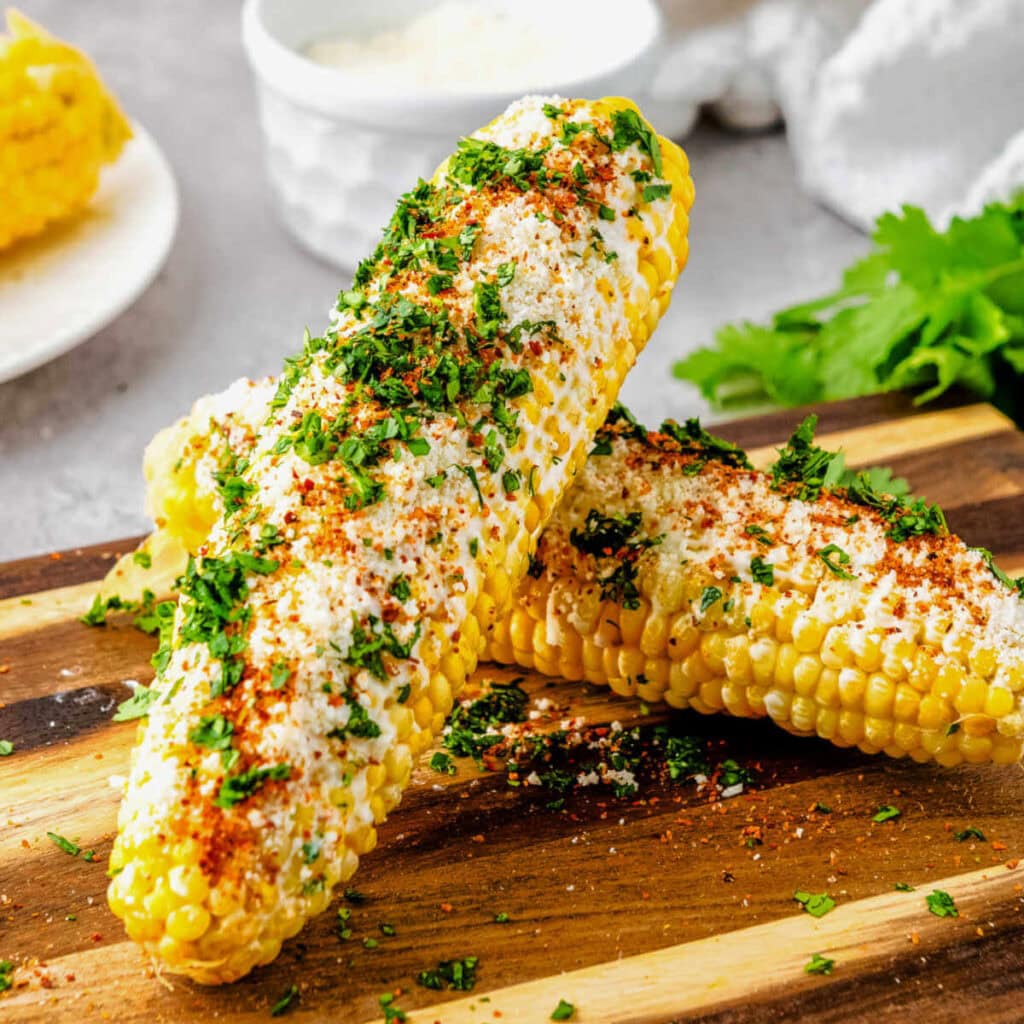Elote Corn (Mexican Street Corn) - Life, Love, and Good Food