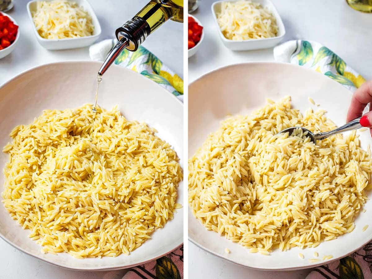 Greek Orzo Pasta Salad - Life, Love, and Good Food