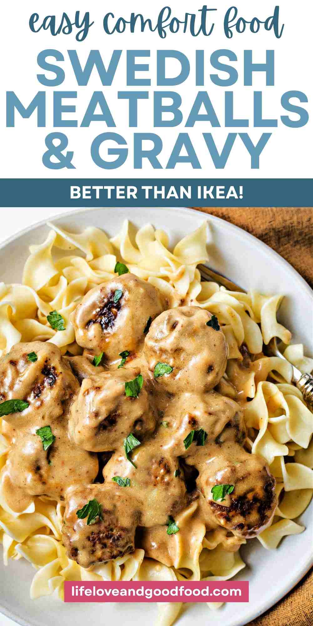 Easy Swedish Meatballs and Gravy Recipe (Better Than IKEA!)