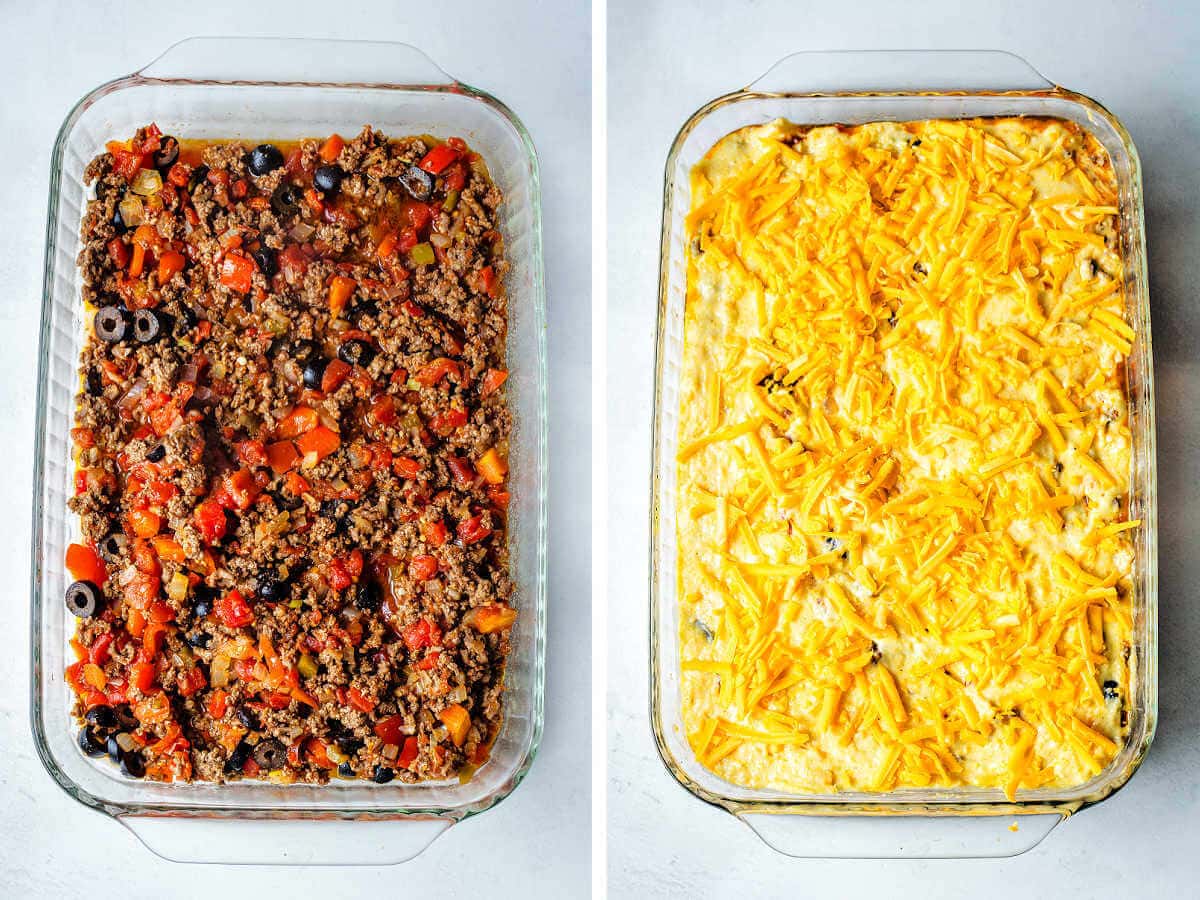 Shortcut Tamale Pie with Jiffy Corn Muffin Mix - Life, Love, and Good Food